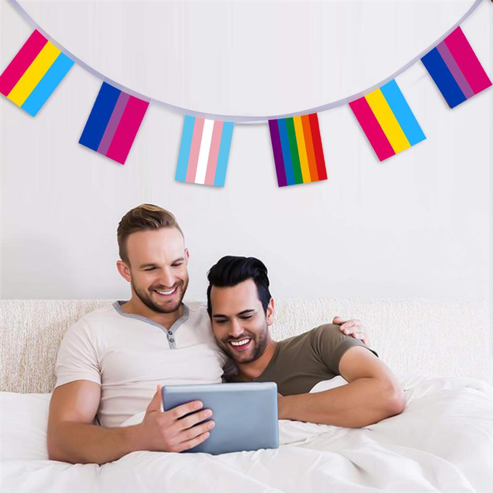 LGBTQ Mixed Pride Flag Bunting – Queer In The World: The Shop