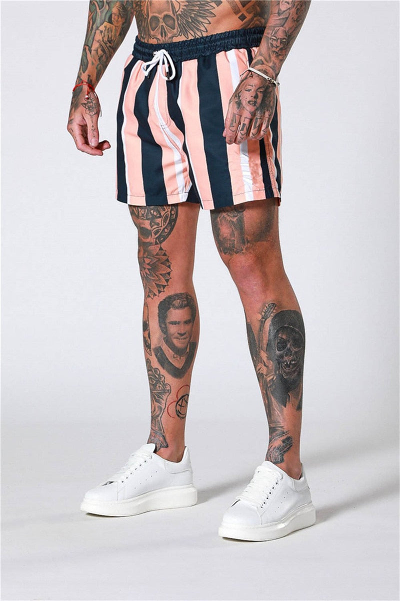 Vertical Striped Shorts – Queer In The World: The Shop