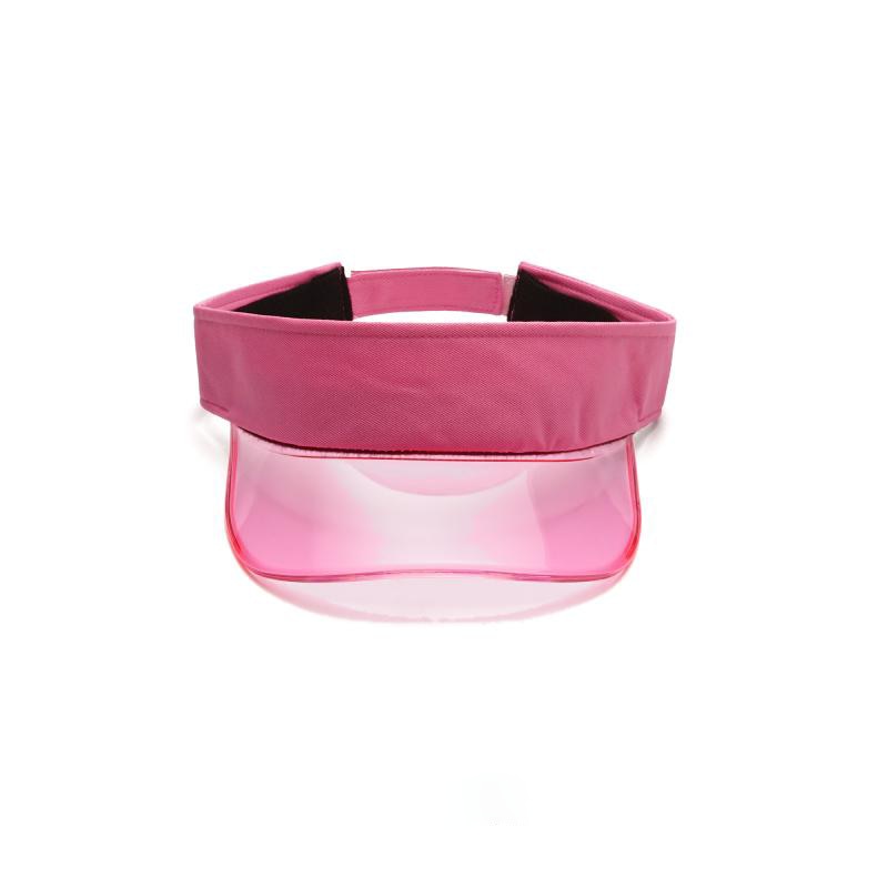 Hot Pink Transparent Sun Visor – Queer In The World: The Shop