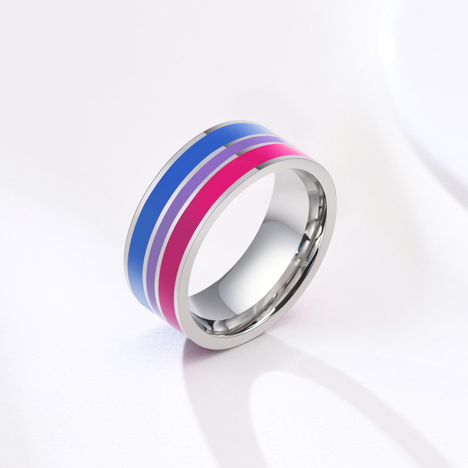 Bisexual Pride Ring – Queer In The World: The Shop