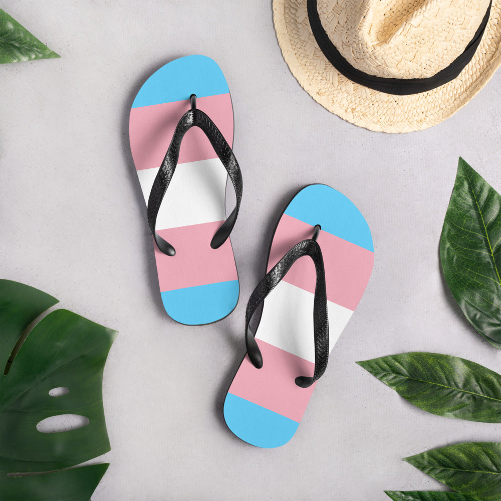 Transgender Pride Flip-Flops – Queer In The World: The Shop