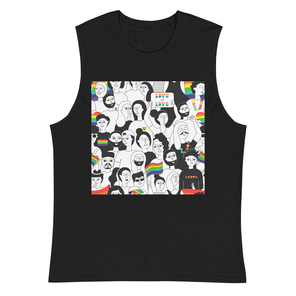 LGBT Pride Muscle Top – Queer In The World: The Shop