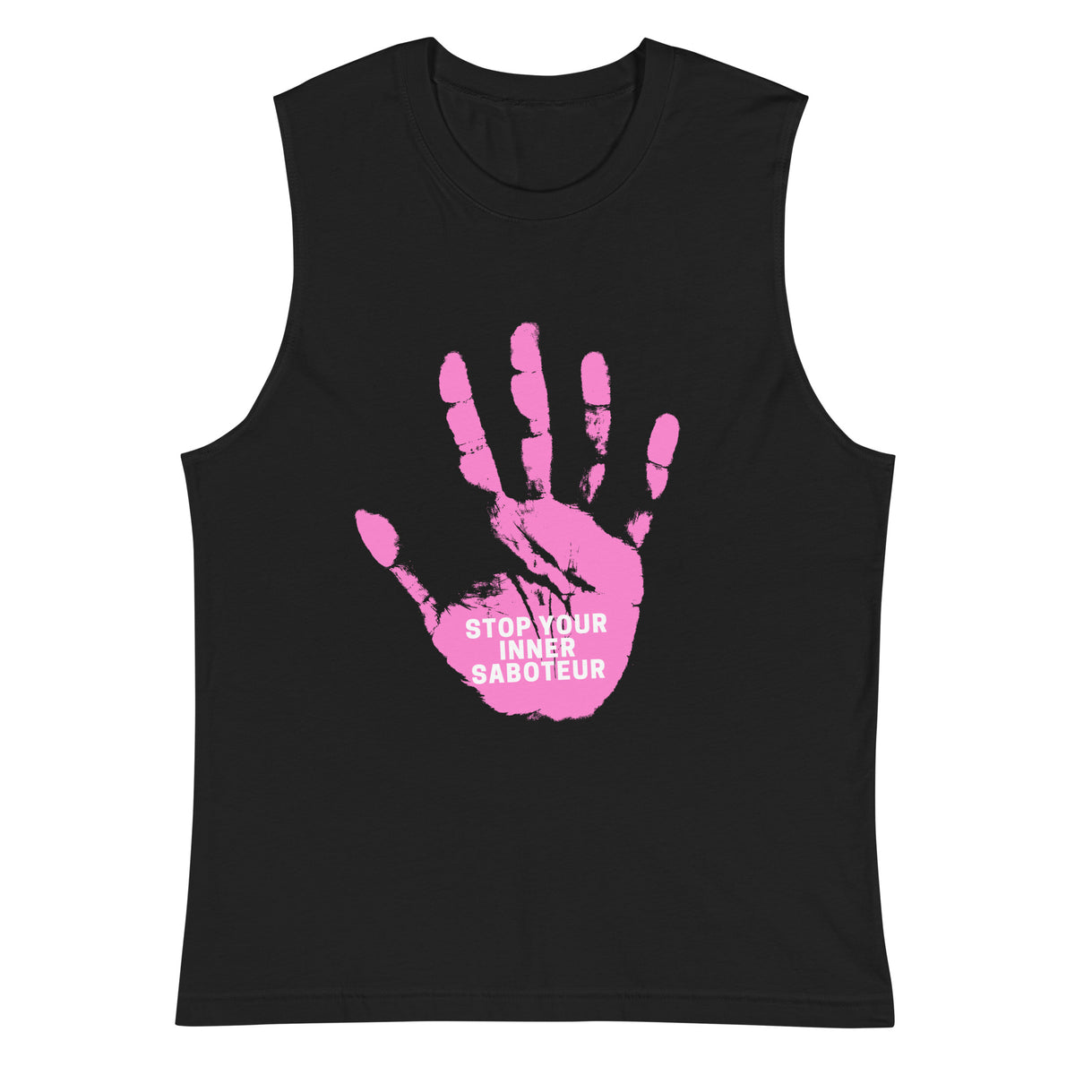 Stop Your Inner Saboteur Muscle Top – Queer In The World: The Shop