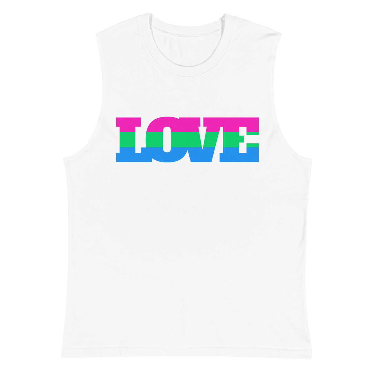 Polysexual Love Muscle Top – Queer In The World: The Shop